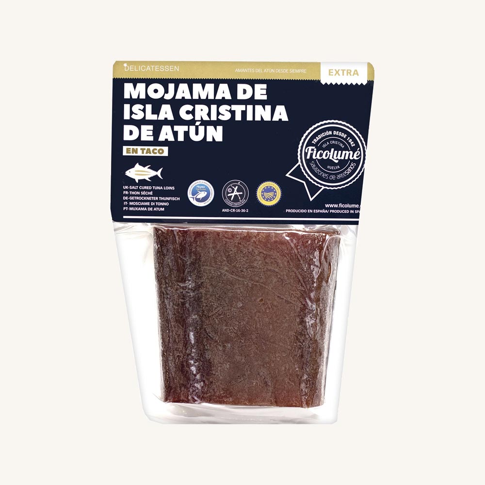 Mojama de atún (salt cured tuna loin) Extra, IGP Mojama de Isla ...